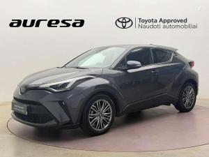 Pelēks Toyota C-HR 2021 Panevēža, ar dzinēja tilpumu 1.80 L un nobraukumu 63 tūkst. km par 23790 €, foto  vietnē AUTOMOTO.COM.LV