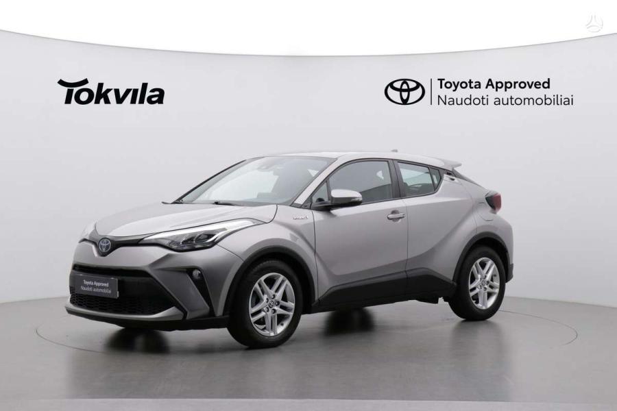 Pelēks Toyota C-HR 2021 Viļņa, ar dzinēja tilpumu 1.80 L un nobraukumu 91 tūkst. km par 23900 €, foto 1 vietnē AUTOMOTO.COM.LV