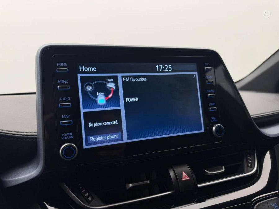 Pelēks Toyota C-HR 2021 Panevēža, ar dzinēja tilpumu 1.99 L un nobraukumu 129 tūkst. km par 21590 €, foto 28 vietnē AUTOMOTO.COM.LV