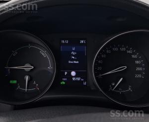 Серый Тойота C-HR 2021 в Рига, объемом двигателя 1.80 л и пробегом 95 тыс. км за 19200 €, фото 18 на AUTOMOTO.COM.LV
