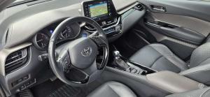 Grey Toyota C-HR 2021 in Vilnius, with an engine capacity of 1.99 L and mileage of 62 thousand km for 25650 €, photo 19 on AUTOMOTO.COM.LV