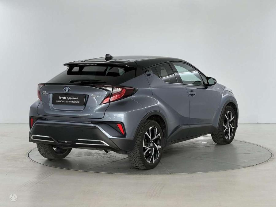 Pelēks Toyota C-HR 2021 Viļņa, ar dzinēja tilpumu 1.99 L un nobraukumu 61 tūkst. km par 23900 €, foto 21 vietnē AUTOMOTO.COM.LV