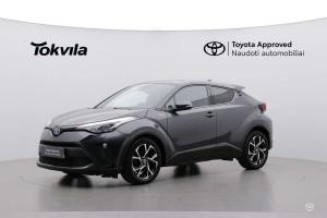 Pelēks Toyota C-HR 2021 Viļņa, ar dzinēja tilpumu 1.80 L un nobraukumu 82 tūkst. km par 23900 €, foto  vietnē AUTOMOTO.COM.LV