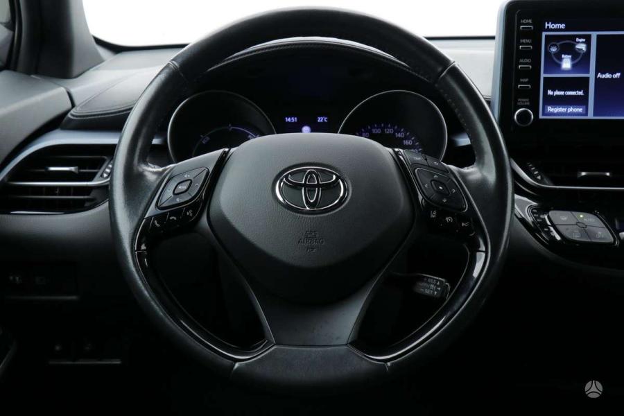 Серый Тойота C-HR 2021 в Вильнюс, объемом двигателя 1.80 л и пробегом 82 тыс. км за 23900 €, фото 14 на AUTOMOTO.COM.LV