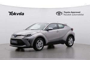 Pelēks Toyota C-HR 2021 Viļņa, ar dzinēja tilpumu 1.80 L un nobraukumu 91 tūkst. km par 22900 €, foto 1 vietnē AUTOMOTO.COM.LV
