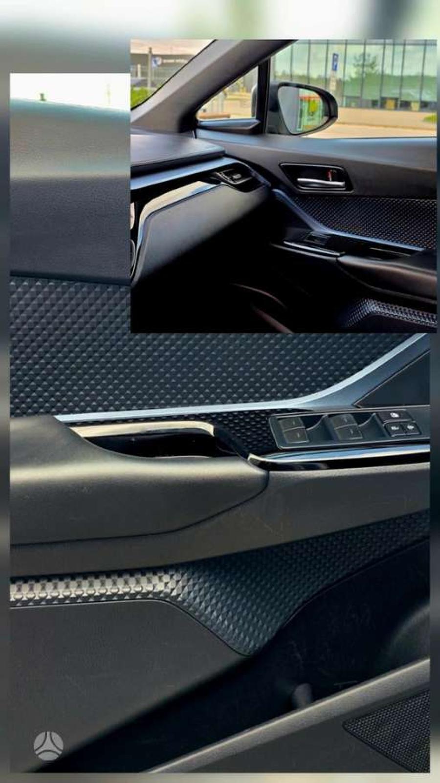 Grey Toyota C-HR 2021 in Siauliai, with an engine capacity of 1.80 L and mileage of 155 thousand km for 16850 €, photo 20 on AUTOMOTO.COM.LV