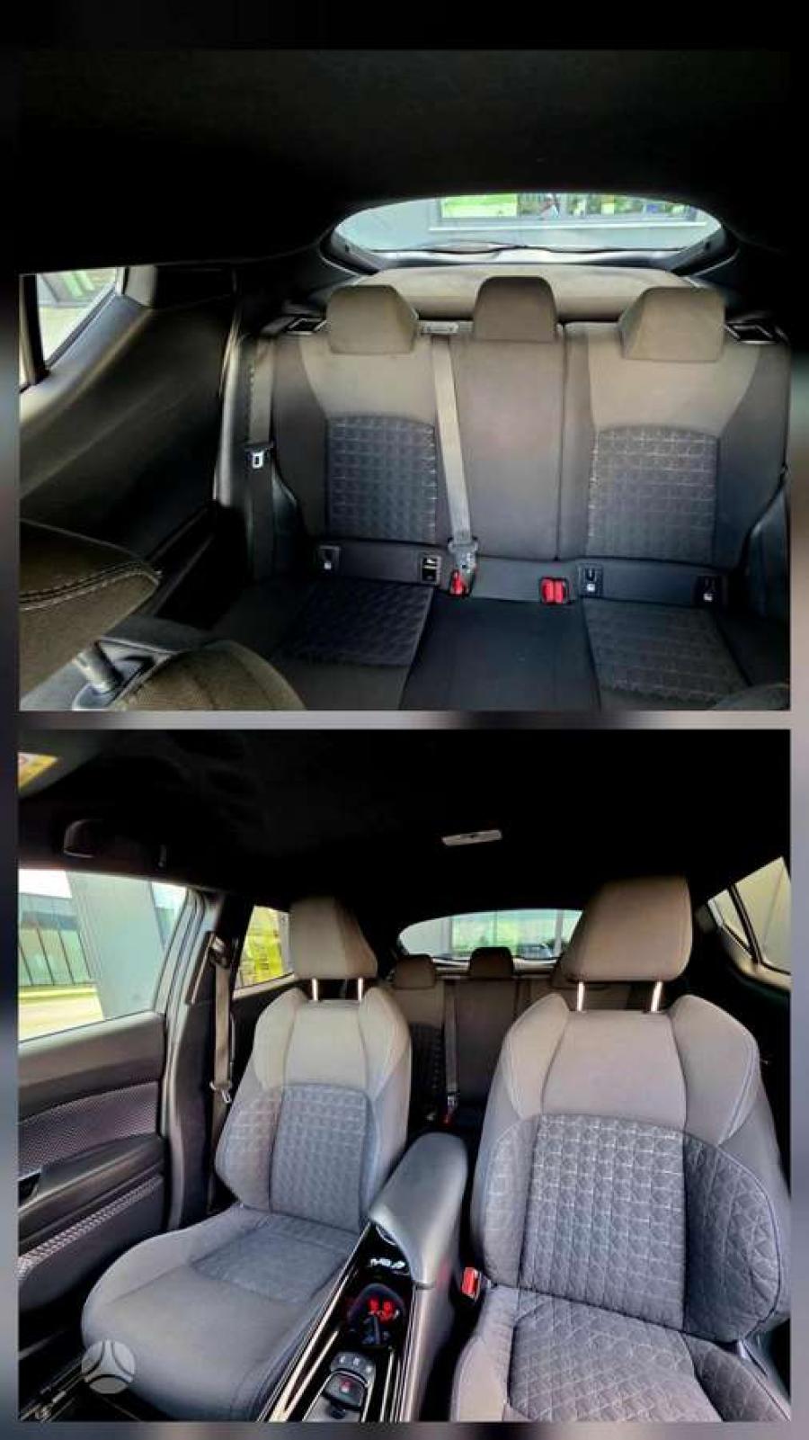 Grey Toyota C-HR 2021 in Siauliai, with an engine capacity of 1.80 L and mileage of 155 thousand km for 16850 €, photo 21 on AUTOMOTO.COM.LV