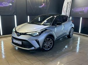 Pelēks Toyota C-HR 2022 Avižieniai, ar dzinēja tilpumu 1.80 L un nobraukumu 124 tūkst. km par 23250 €, foto  vietnē AUTOMOTO.COM.LV