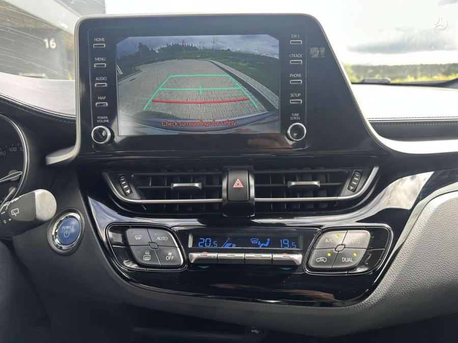 Grey Toyota C-HR 2022 in Vilnius, with an engine capacity of 1.80 L and mileage of 157 thousand km for 18650 €, photo 28 on AUTOMOTO.COM.LV