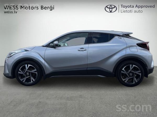 Pelēks Toyota C-HR 2022 Rīga, ar dzinēja tilpumu 1.80 L un nobraukumu 61 tūkst. km par 22990 €, foto 3 vietnē AUTOMOTO.COM.LV
