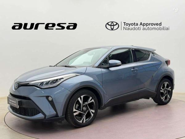 Pelēks Toyota C-HR 2022 Panevēža, ar dzinēja tilpumu 1.80 L un nobraukumu 98 tūkst. km par 21990 €, foto 1 vietnē AUTOMOTO.COM.LV