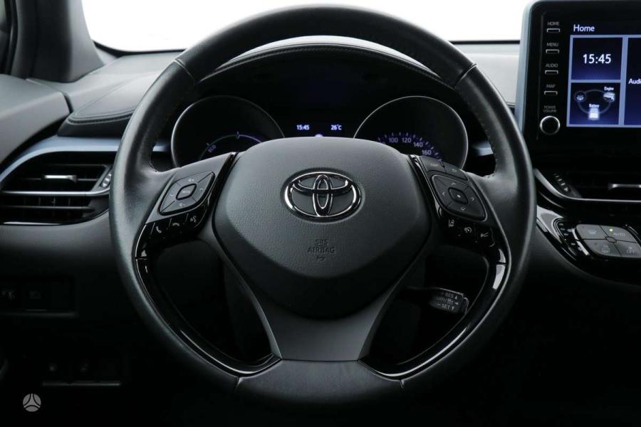 Pelēks Toyota C-HR 2022 Viļņa, ar dzinēja tilpumu 1.80 L un nobraukumu 33 tūkst. km par 25500 €, foto 14 vietnē AUTOMOTO.COM.LV
