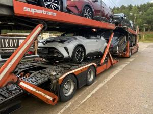 Grey Toyota C-HR 2022 in Vilnius, with an engine capacity of 1.99 L and mileage of 66 thousand km for 24950 €, photo 39 on AUTOMOTO.COM.LV