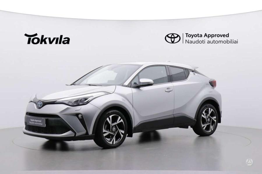 Pelēks Toyota C-HR 2023 Viļņa, ar dzinēja tilpumu 1.80 L un nobraukumu 60 tūkst. km par 22900 €, foto 1 vietnē AUTOMOTO.COM.LV