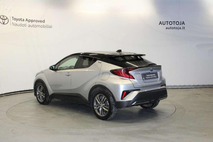 Pelēks Toyota C-HR 2023 Kauņa, ar dzinēja tilpumu 1.80 L un nobraukumu 65 tūkst. km par 25900 €, foto 17 vietnē AUTOMOTO.COM.LV