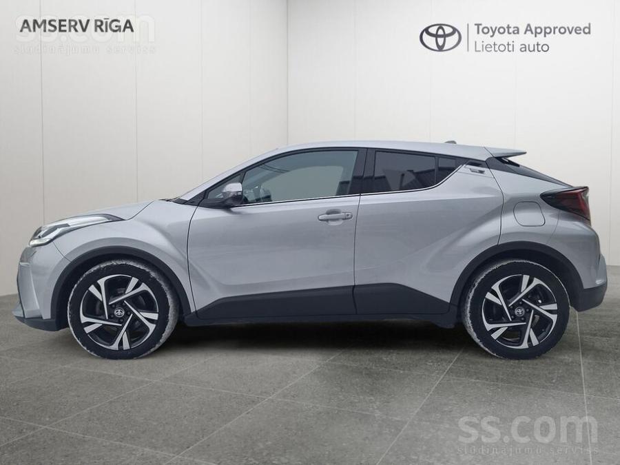 Pelēks Toyota C-HR 2023 Rīga, ar dzinēja tilpumu 1.80 L un nobraukumu 50 tūkst. km par 22900 €, foto 8 vietnē AUTOMOTO.COM.LV
