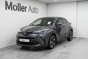 Grey Toyota C-HR 2023 in Vilnius, with an engine capacity of 1.80 L and mileage of 86 thousand km for 22400 €, photo  on AUTOMOTO.COM.LV
