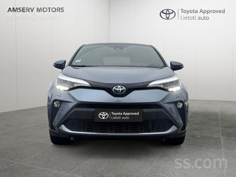 Pelēks Toyota C-HR 2023 Rīga, ar dzinēja tilpumu 1.80 L un nobraukumu 47 tūkst. km par 22900 €, foto 6 vietnē AUTOMOTO.COM.LV
