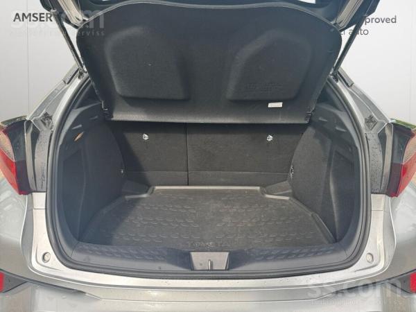 Grey Toyota C-HR 2023 in Riga, with an engine capacity of 1.80 L and mileage of 48 thousand km for 22900 €, photo 10 on AUTOMOTO.COM.LV
