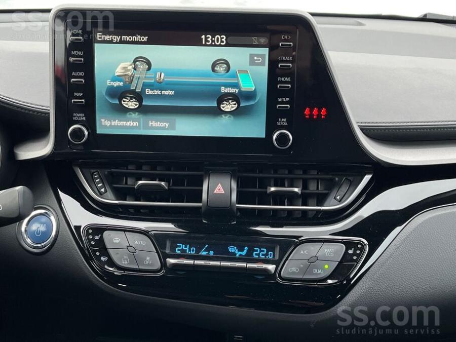 Pelēks Toyota C-HR 2023 Rīga, ar dzinēja tilpumu 1.80 L un nobraukumu 62 tūkst. km par 21990 €, foto 15 vietnē AUTOMOTO.COM.LV