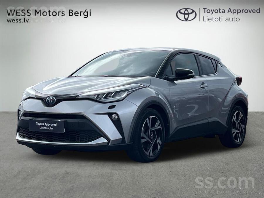 Pelēks Toyota C-HR 2023 Rīga, ar dzinēja tilpumu 1.80 L un nobraukumu 100 tūkst. km par 23990 €, foto 1 vietnē AUTOMOTO.COM.LV
