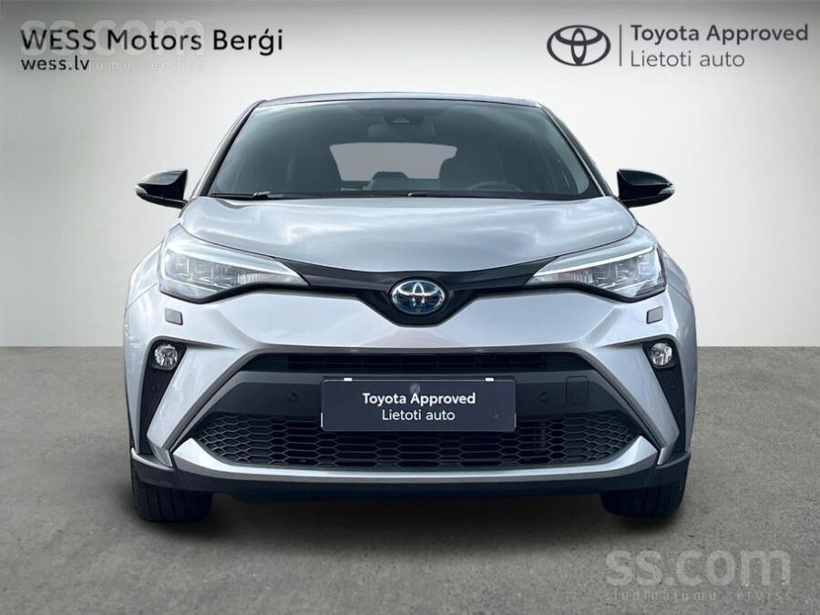 Pelēks Toyota C-HR 2023 Rīga, ar dzinēja tilpumu 1.80 L un nobraukumu 100 tūkst. km par 23990 €, foto 6 vietnē AUTOMOTO.COM.LV