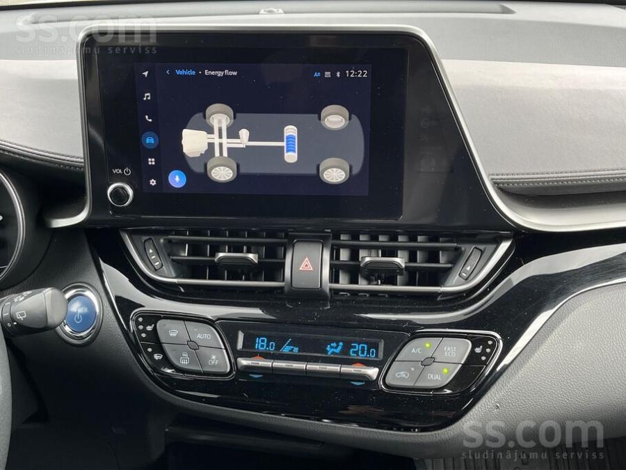 Pelēks Toyota C-HR 2023 Rīga, ar dzinēja tilpumu 1.80 L un nobraukumu 100 tūkst. km par 23990 €, foto 15 vietnē AUTOMOTO.COM.LV