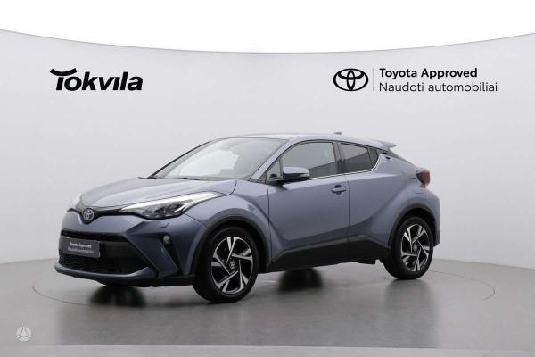 Серый Тойота C-HR 2023 в Вильнюс, объемом двигателя 1.80 л и пробегом 69 тыс. км за 26500 €, фото 1 на AUTOMOTO.COM.LV