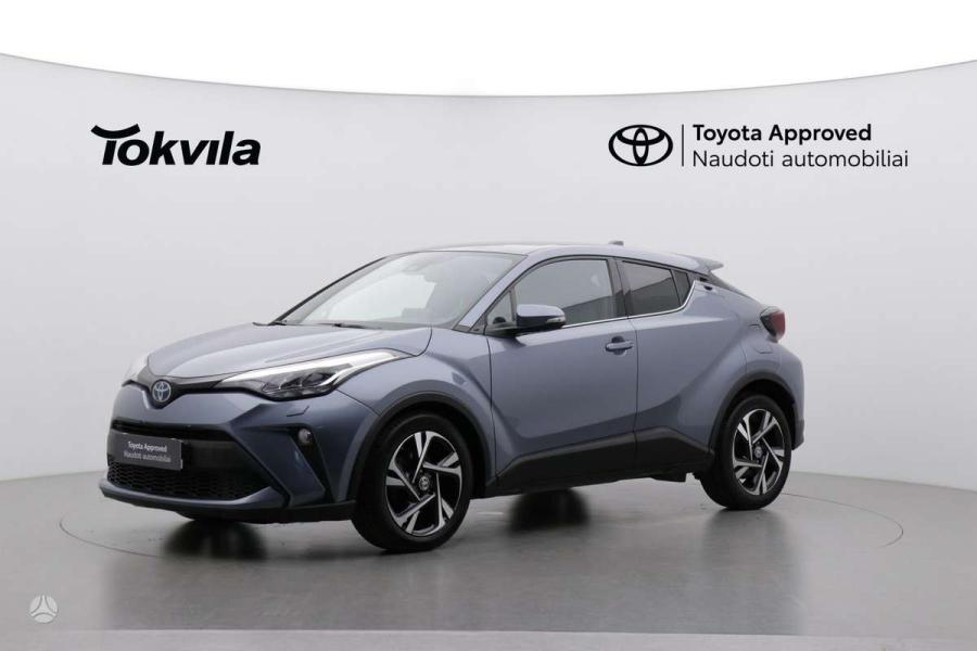 Серый Тойота C-HR 2023 в Вильнюс, объемом двигателя 1.80 л и пробегом 69 тыс. км за 26500 €, фото 1 на AUTOMOTO.COM.LV