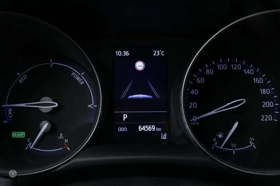 Серый Тойота C-HR 2023 в Вильнюс, объемом двигателя 1.80 л и пробегом 65 тыс. км за 26500 €, фото 15 на AUTOMOTO.COM.LV