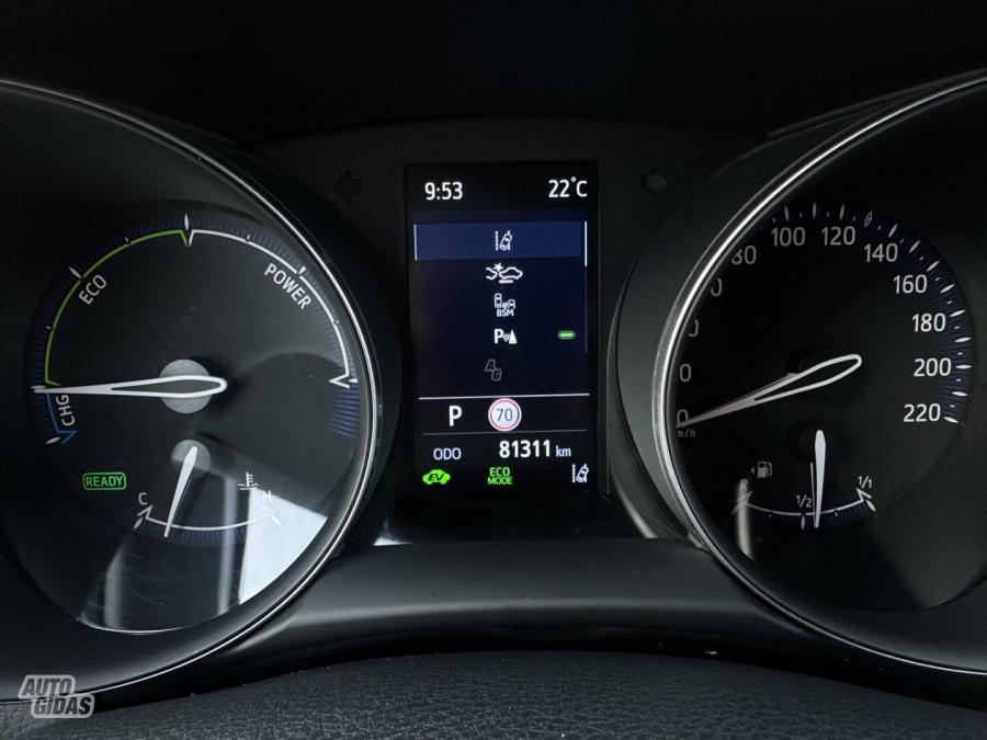 Pelēks Toyota C-HR 2023 Avižieniai, ar dzinēja tilpumu 1.80 L un nobraukumu 81 tūkst. km par 24250 €, foto 9 vietnē AUTOMOTO.COM.LV