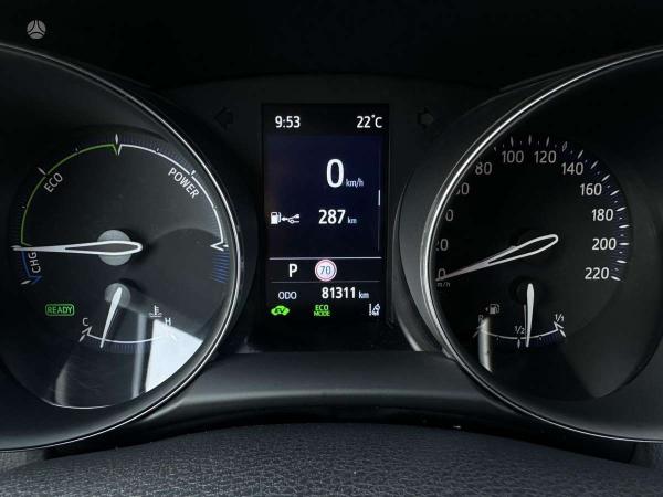 Pelēks Toyota C-HR 2023 Viļņa, ar dzinēja tilpumu 1.80 L un nobraukumu 81 tūkst. km par 24250 €, foto 7 vietnē AUTOMOTO.COM.LV