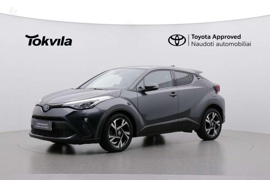 Серый Тойота C-HR 2023 в Вильнюс, объемом двигателя 1.80 л и пробегом 67 тыс. км за 26500 €, фото 1 на AUTOMOTO.COM.LV