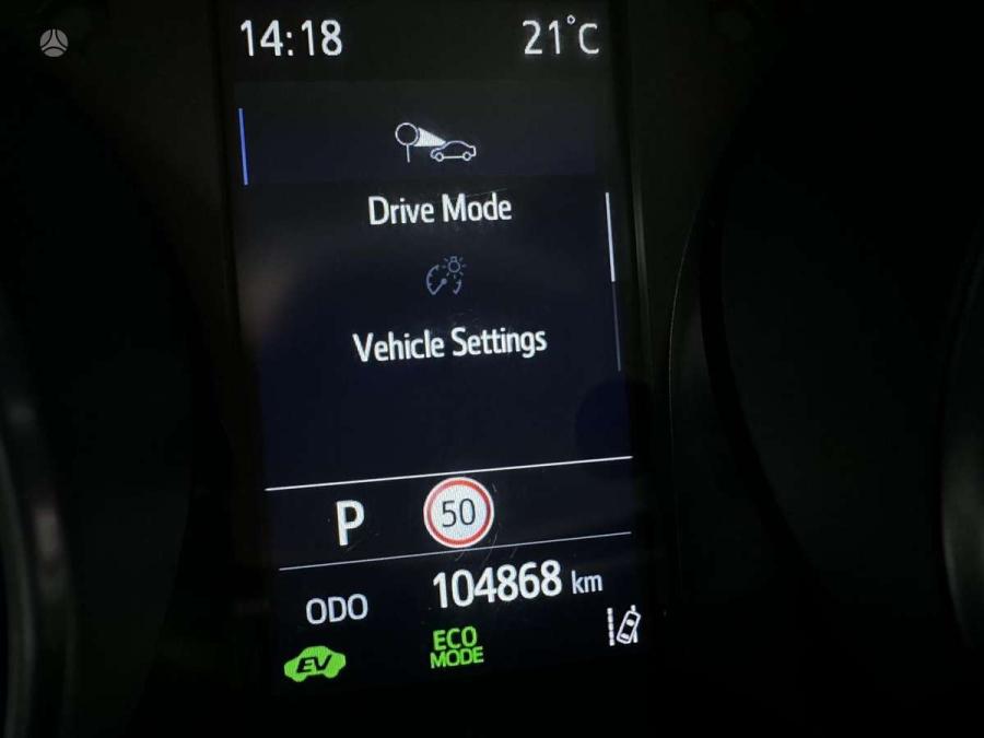 Серый Тойота C-HR 2023 в Вильнюс, объемом двигателя 1.80 л и пробегом 105 тыс. км за 21450 €, фото 10 на AUTOMOTO.COM.LV
