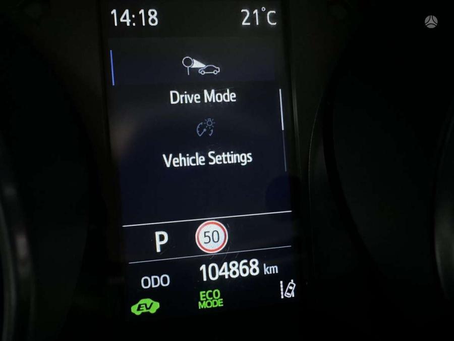 Серый Тойота C-HR 2023 в Вильнюс, объемом двигателя 1.80 л и пробегом 105 тыс. км за 21450 €, фото 10 на AUTOMOTO.COM.LV