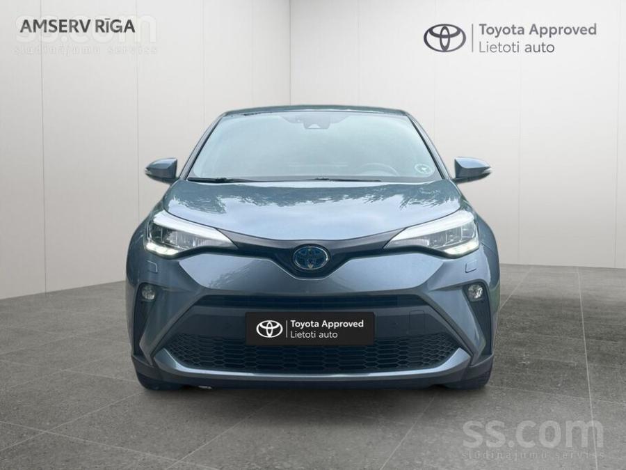 Pelēks Toyota C-HR 2023 Rīga, ar dzinēja tilpumu 1.80 L un nobraukumu 61 tūkst. km par 22900 €, foto 6 vietnē AUTOMOTO.COM.LV