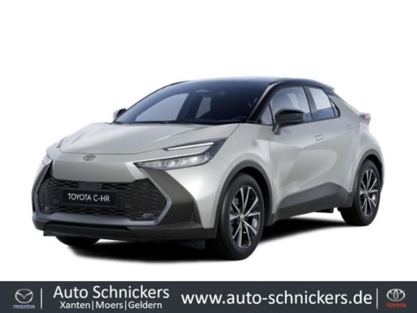 Grey Toyota C-HR 2024 in Kaunas, with an engine capacity of 1.80 L and mileage of 22 thousand km for 29342 €, photo 1 on AUTOMOTO.COM.LV