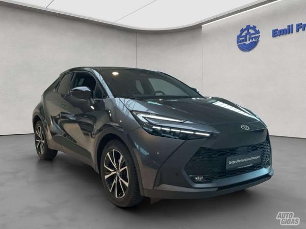 Grey Toyota C-HR 2024 in Kaunas, with an engine capacity of 1.80 L and mileage of 17 thousand km for 31072 €, photo 8 on AUTOMOTO.COM.LV
