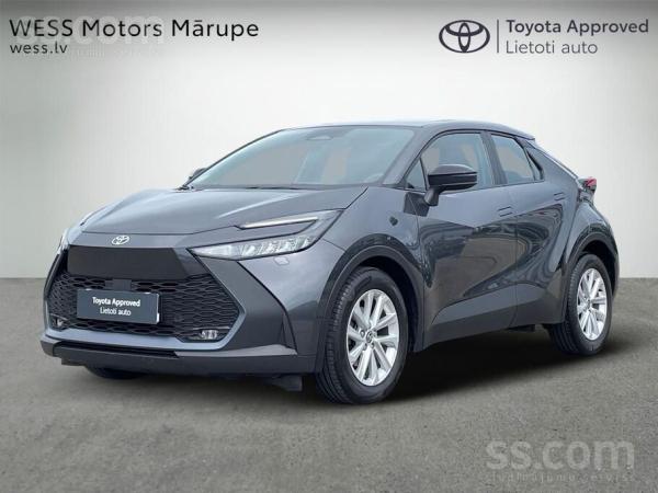 Pelēks Toyota C-HR 2024 Rīga, ar dzinēja tilpumu 1.80 L un nobraukumu 20 tūkst. km par 29990 €, foto 1 vietnē AUTOMOTO.COM.LV