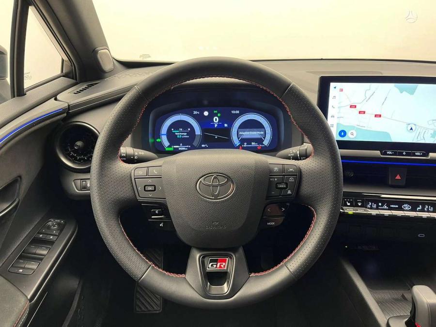 Grey Toyota C-HR 2024 in Panevezys, with an engine capacity of 1.99 L and mileage of 34 thousand km for 36590 €, photo 23 on AUTOMOTO.COM.LV