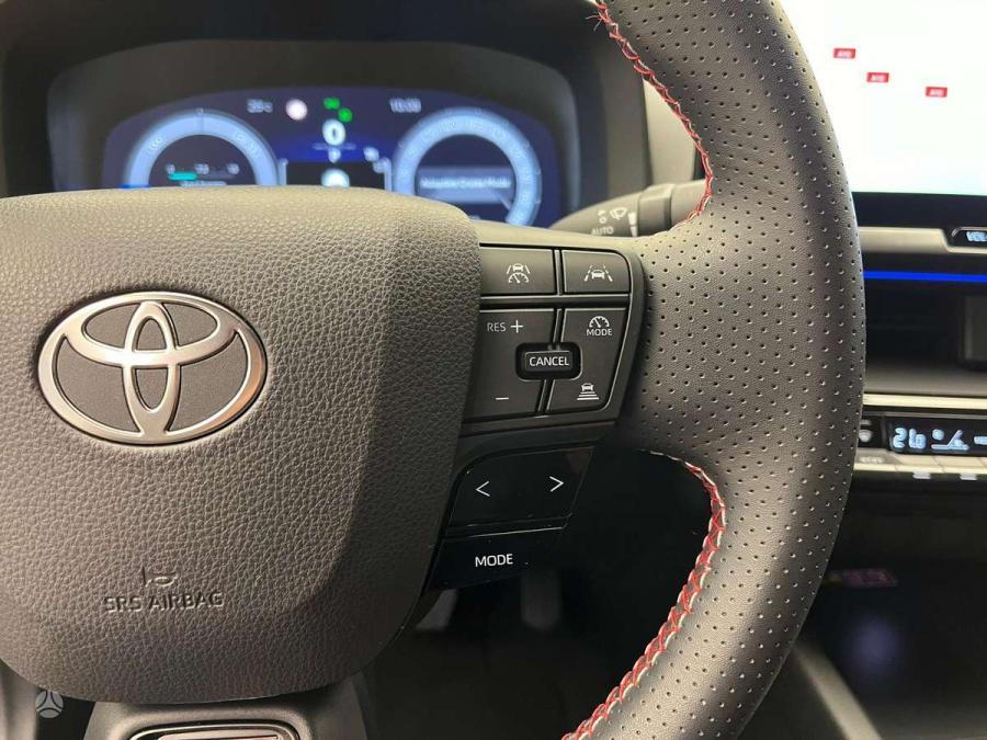 Grey Toyota C-HR 2024 in Panevezys, with an engine capacity of 1.99 L and mileage of 34 thousand km for 36590 €, photo 25 on AUTOMOTO.COM.LV