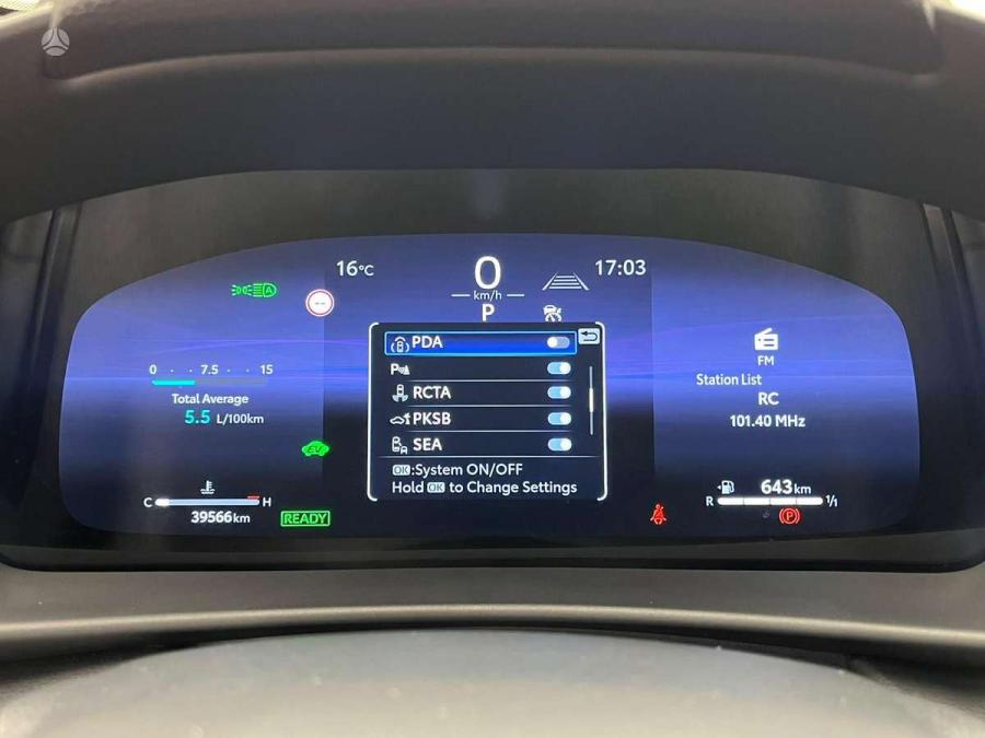 Pelēks Toyota C-HR 2024 Viļņa, ar dzinēja tilpumu 1.99 L un nobraukumu 40 tūkst. km par 39990 €, foto 31 vietnē AUTOMOTO.COM.LV