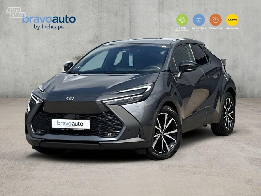 Серый Тойота C-HR 2024 в Каунас, объемом двигателя 1.80 л и пробегом 38 тыс. км за 29771 €, фото 1 на AUTOMOTO.COM.LV