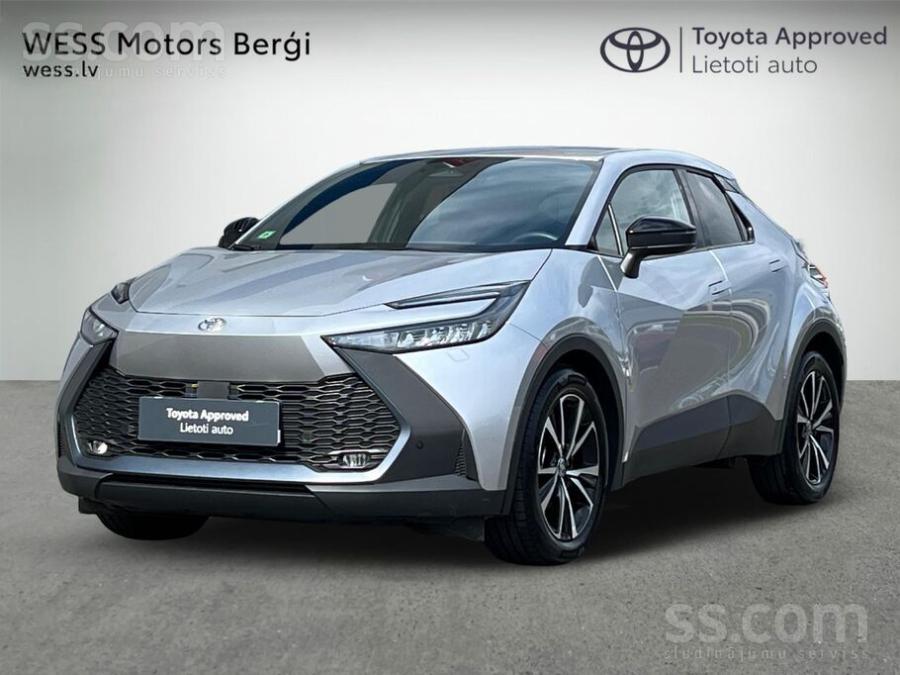 Pelēks Toyota C-HR 2024 Rīga, ar dzinēja tilpumu 1.80 L un nobraukumu 30 tūkst. km par 27990 €, foto 1 vietnē AUTOMOTO.COM.LV