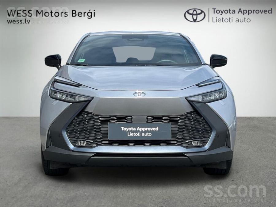 Pelēks Toyota C-HR 2024 Rīga, ar dzinēja tilpumu 1.80 L un nobraukumu 30 tūkst. km par 27990 €, foto 6 vietnē AUTOMOTO.COM.LV