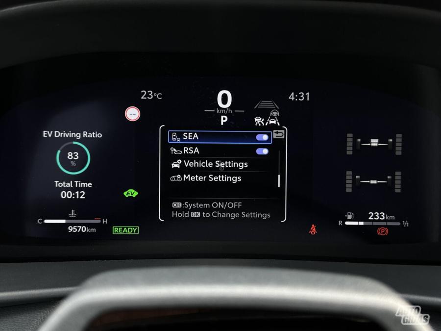 Серый Тойота C-HR 2024 в Авиженяй, объемом двигателя 2.00 л и пробегом 10 тыс. км за 37750 €, фото 11 на AUTOMOTO.COM.LV
