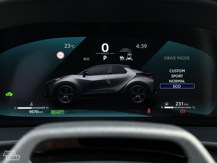 Серый Тойота C-HR 2024 в Авиженяй, объемом двигателя 2.00 л и пробегом 10 тыс. км за 37750 €, фото 12 на AUTOMOTO.COM.LV