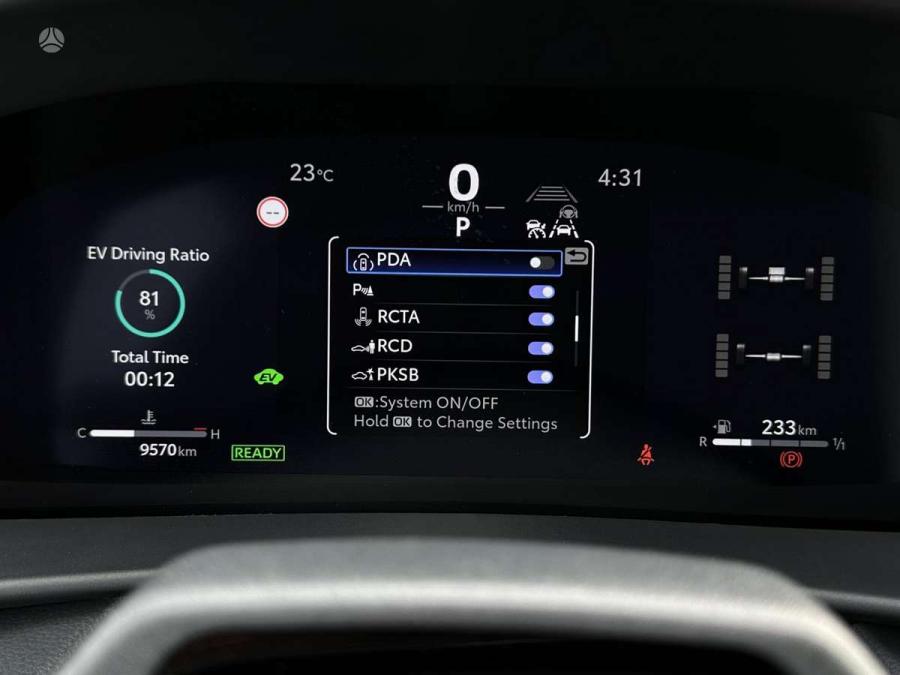 Серый Тойота C-HR 2024 в Вильнюс, объемом двигателя 2.00 л и пробегом 10 тыс. км за 37750 €, фото 10 на AUTOMOTO.COM.LV