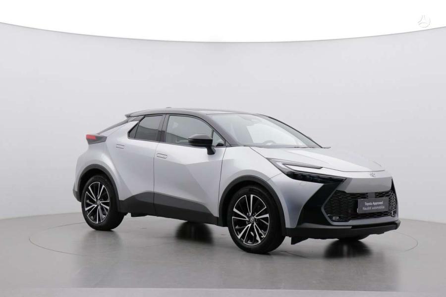 Pelēks Toyota C-HR 2024 Viļņa, ar dzinēja tilpumu 1.80 L un nobraukumu 62 tūkst. km par 33900 €, foto 20 vietnē AUTOMOTO.COM.LV