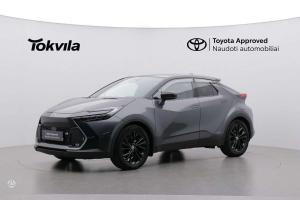 Серый Тойота C-HR 2024 в Вильнюс, объемом двигателя 1.99 л и пробегом 59 тыс. км за 40900 €, фото  на AUTOMOTO.COM.LV